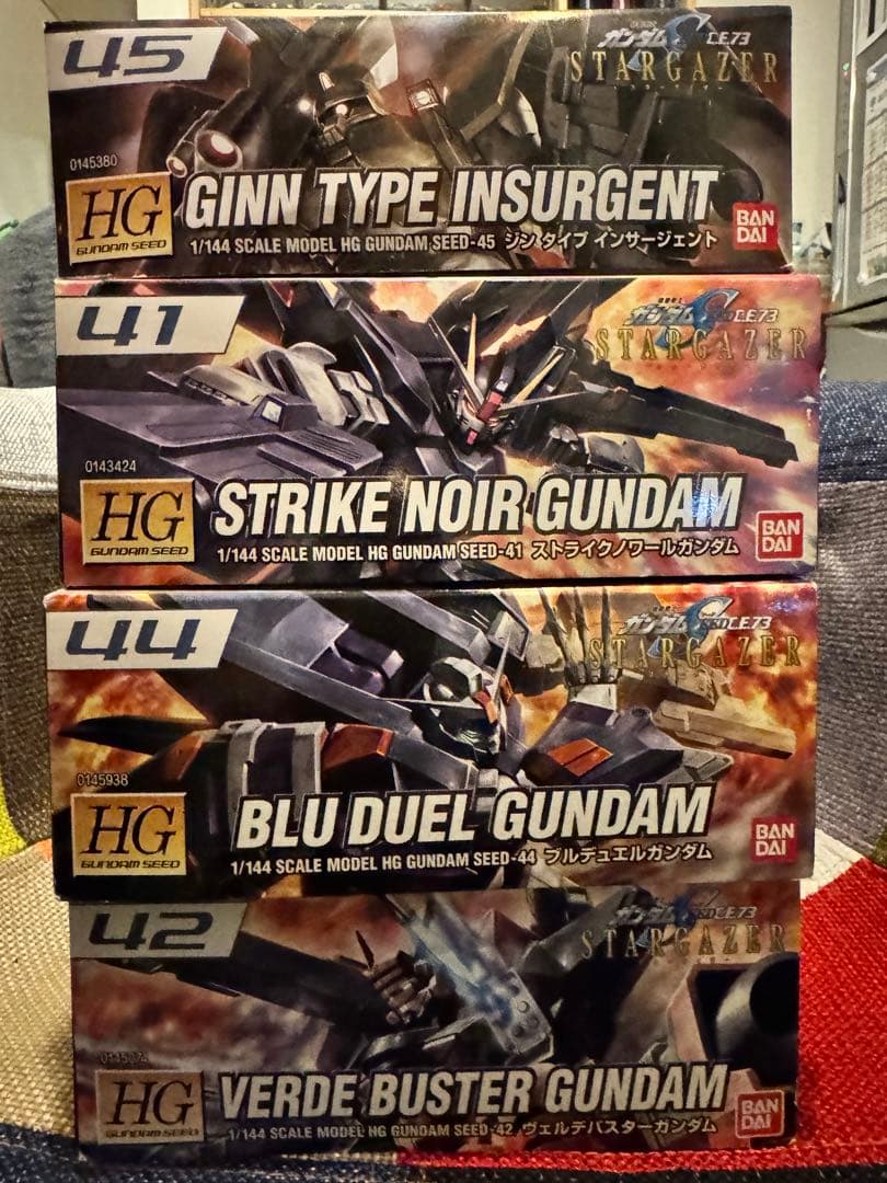 ガンプラまとめ売り4セット