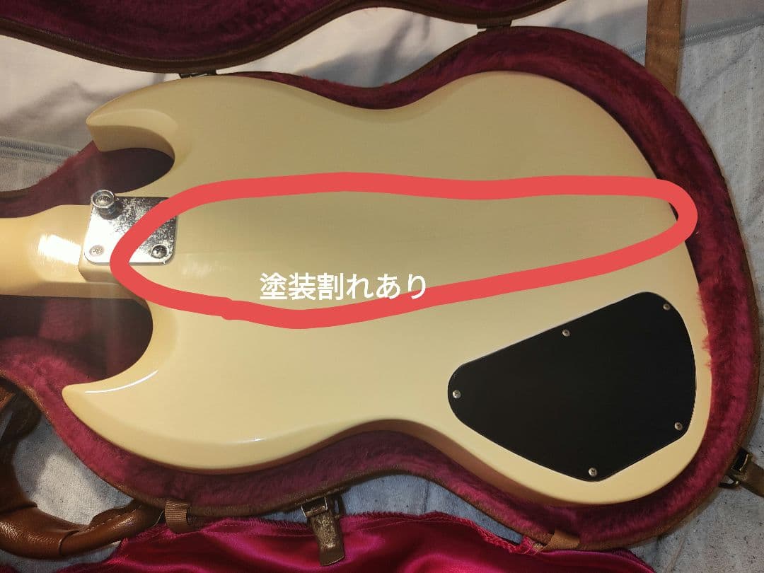 [Gibson USAケース付]Epiphone SG G-310 アイボリー