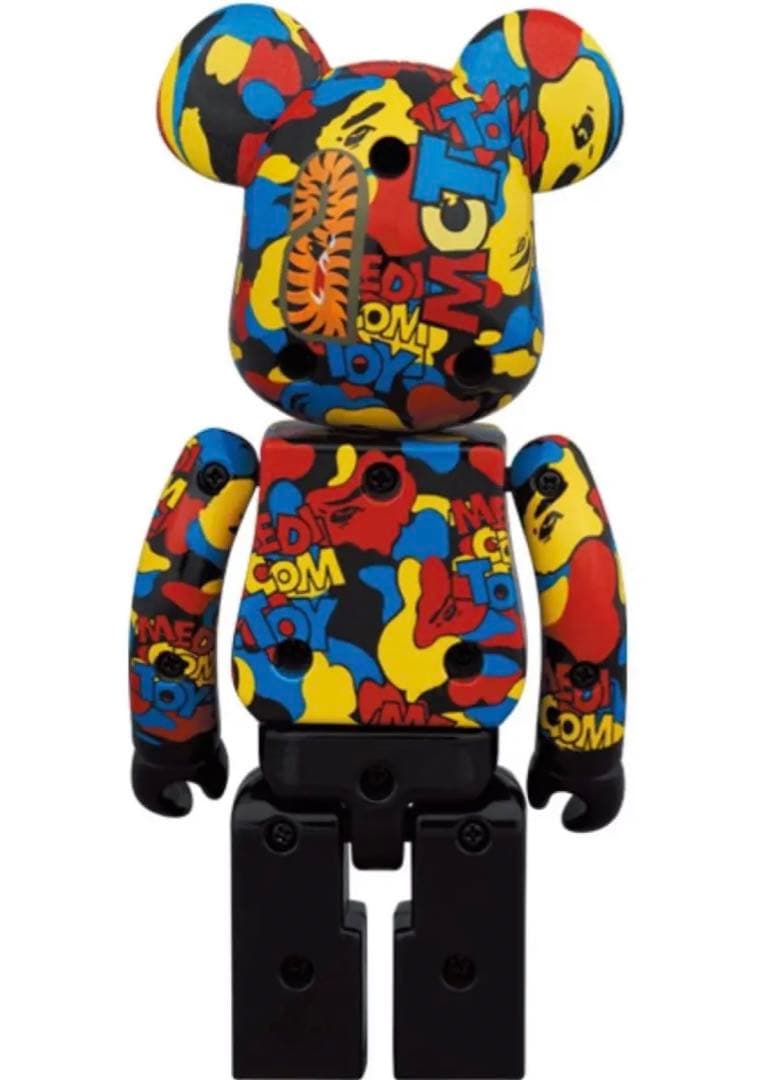 BE@RBRICK 超合金 MEDICOM TOY CAMO SHARK