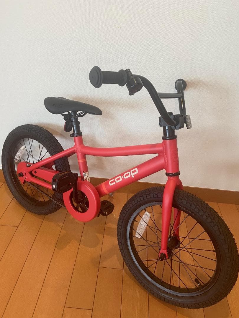 東京引取 美品 REI KID'S BIKE 16インチ 補助輪付き