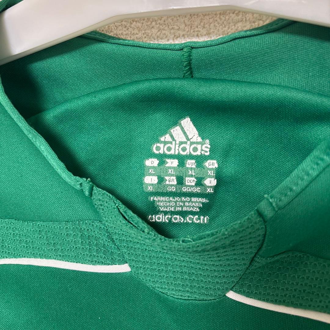 adidas サッカー　ウェア　ユニフォーム 7番 パルメイラス ブラジル代表