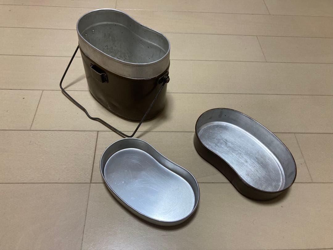 実物　日本陸軍　水筒　飯盒　美品