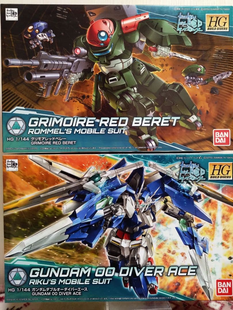 HGBD ガンダムダブルオーダイバーエース他