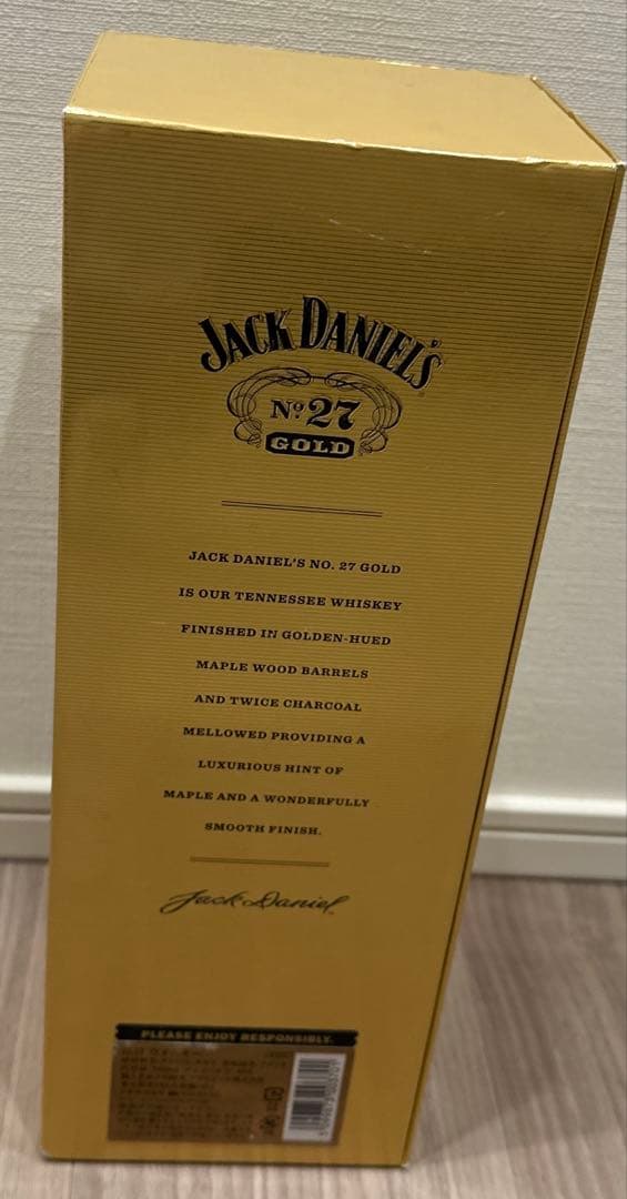 未開栓 Jack Daniel's No. 27 Gold 700ml