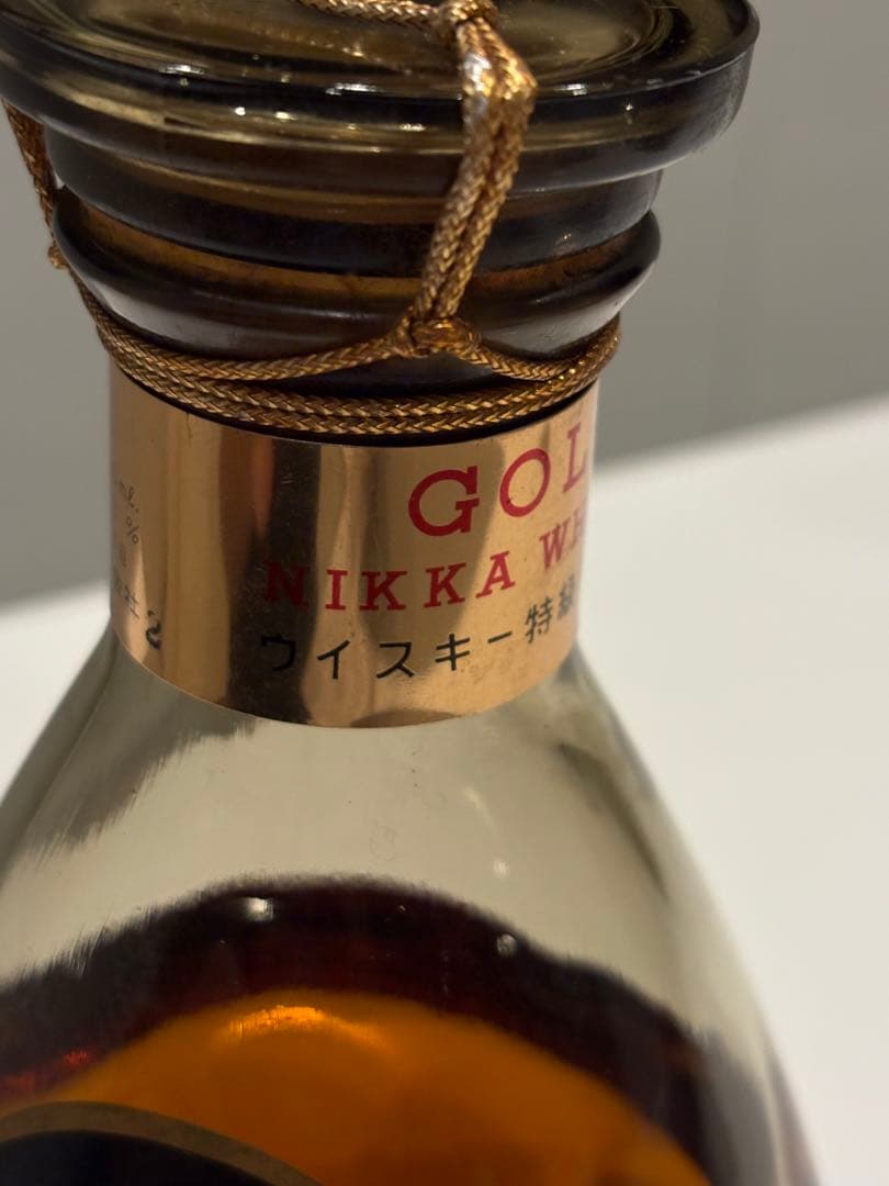 【希少/未開封】NIKKA GOLD WHISKY 750ml 特別限定品
