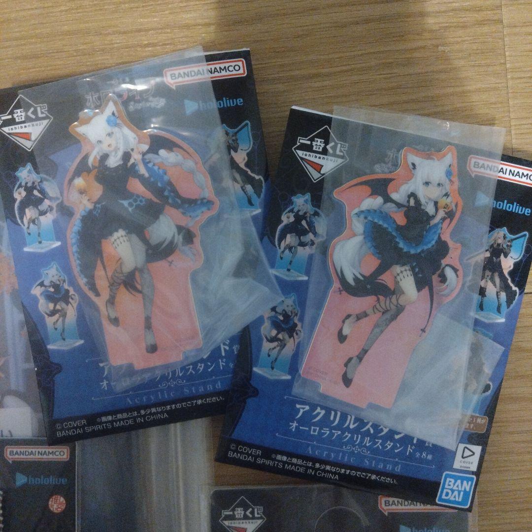 一番くじ ホロライブ フィギュア 白上フブキ 全8点