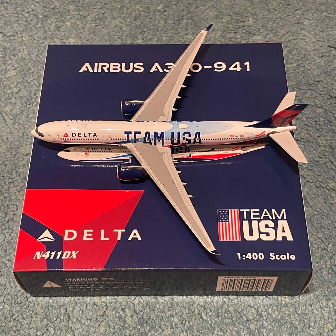 DELTA A330-900neo デルタ航空 TEAM USA ph
