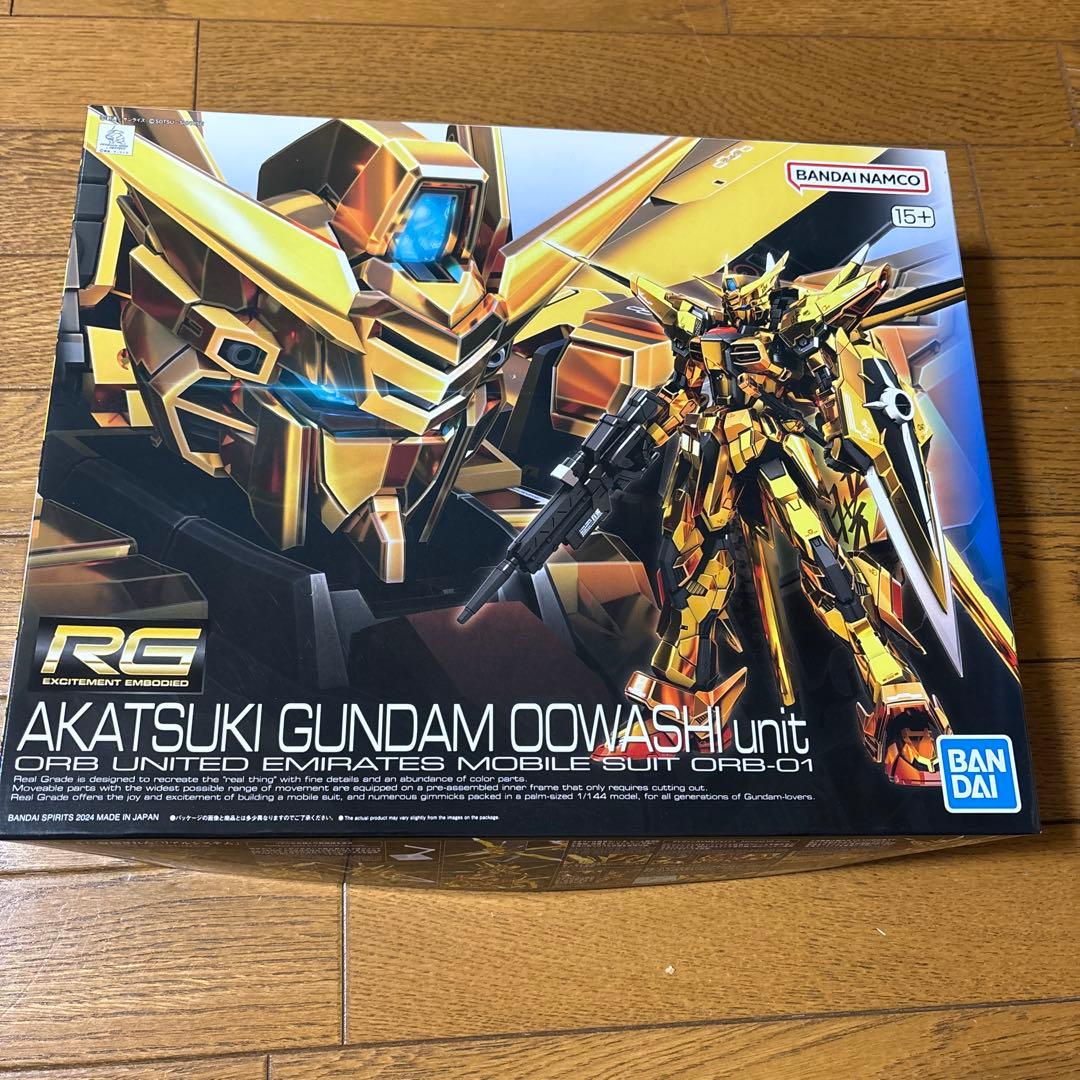 ロボット RG AKATSUKI GUNDAM OOAWASHI unit