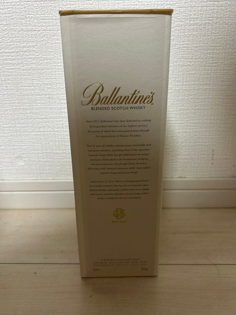 Ballantine's 21年 バランタイン　２１年　ウイスキー