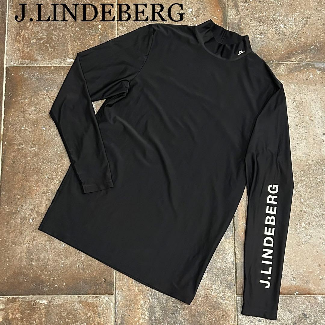 J.LINDEBERG 長袖　モックネック　ゴルフ　メンズ