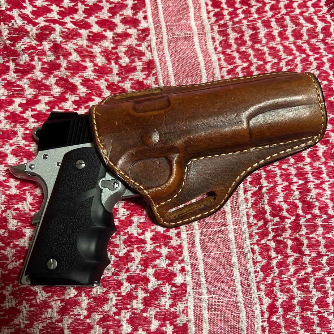 BIANCHI Model57 colt1911 レザーホルスター 革