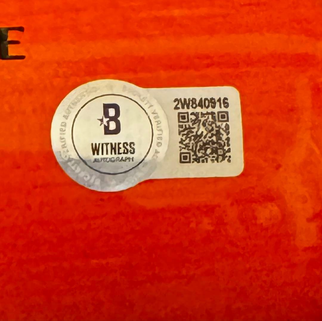 ガナー ヘンダーソン 直筆サイン 実使用モデル バット Chandler 証明付
