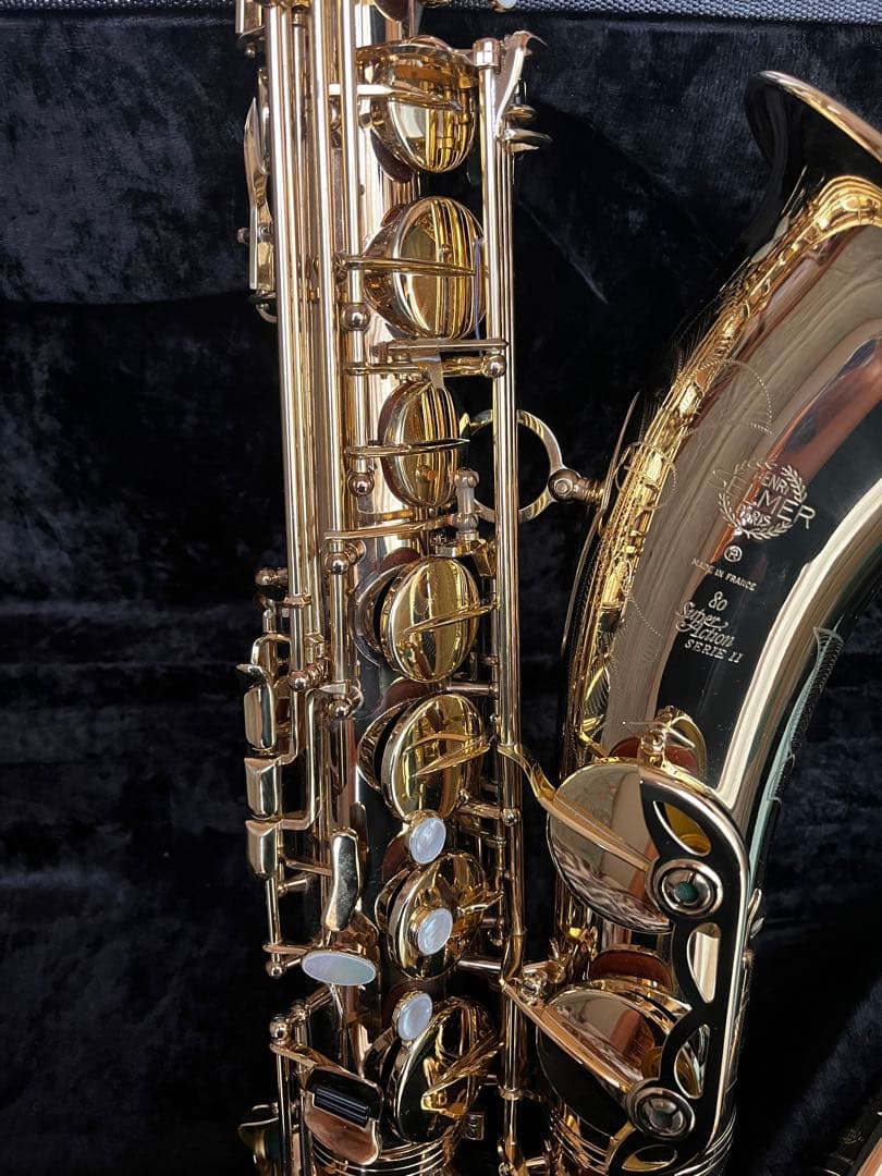 H.selmer SA80 Ⅱ W/E GL SELMERⅡ テナーサックス