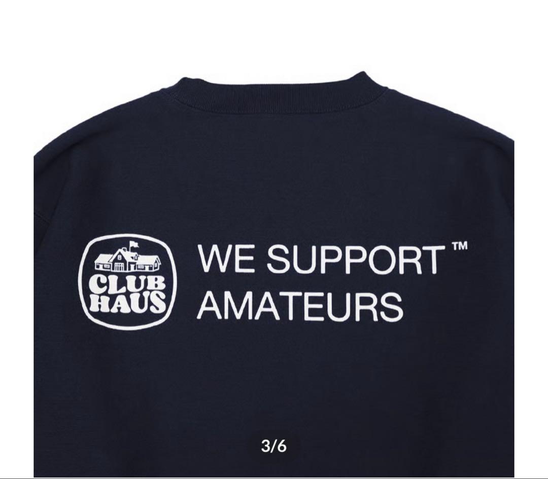 CLUBHAUS “The Crew” Crewneck - Navy XL