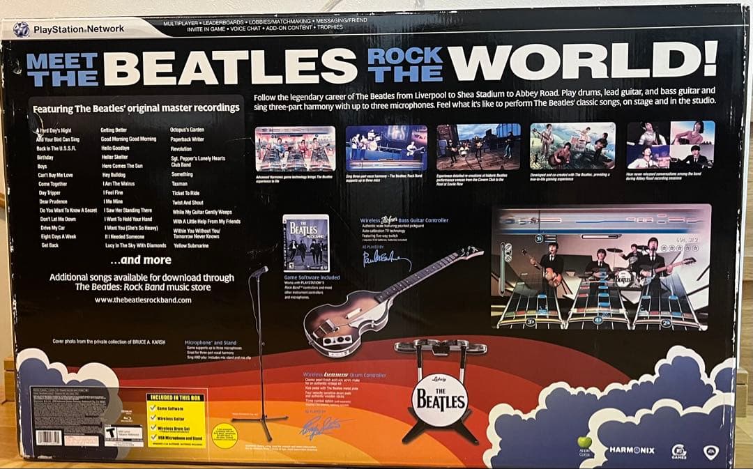 BEATLES ROCKBAND PS3 ビートルズ　ロックバンド ソフト無し
