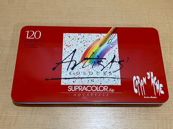 新品 CARAN D'ACHE  SUPRACOLOR soft 120色セット