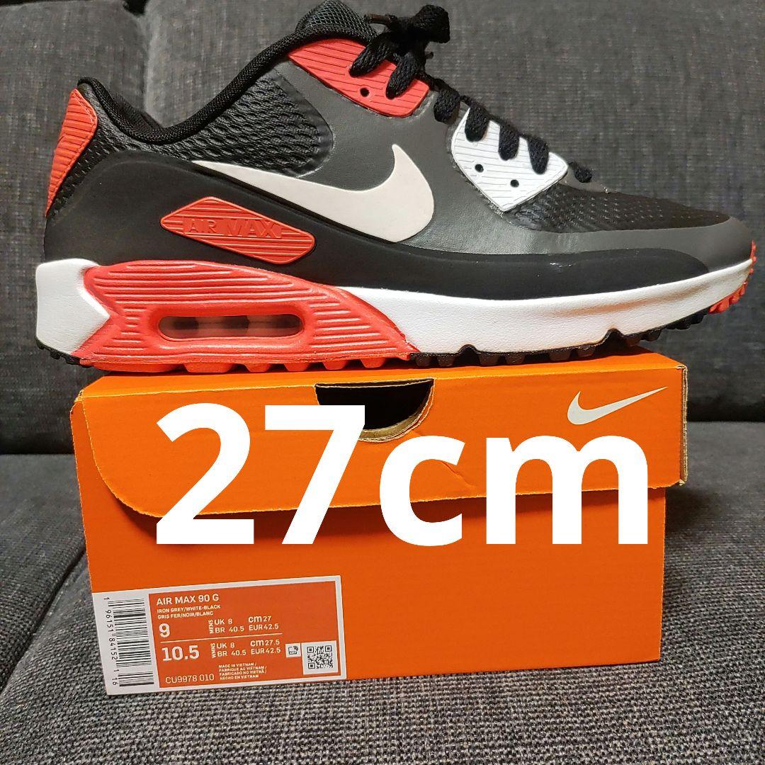 ナイキNike ゴルフシューズ 27cm AIR MAX 90G