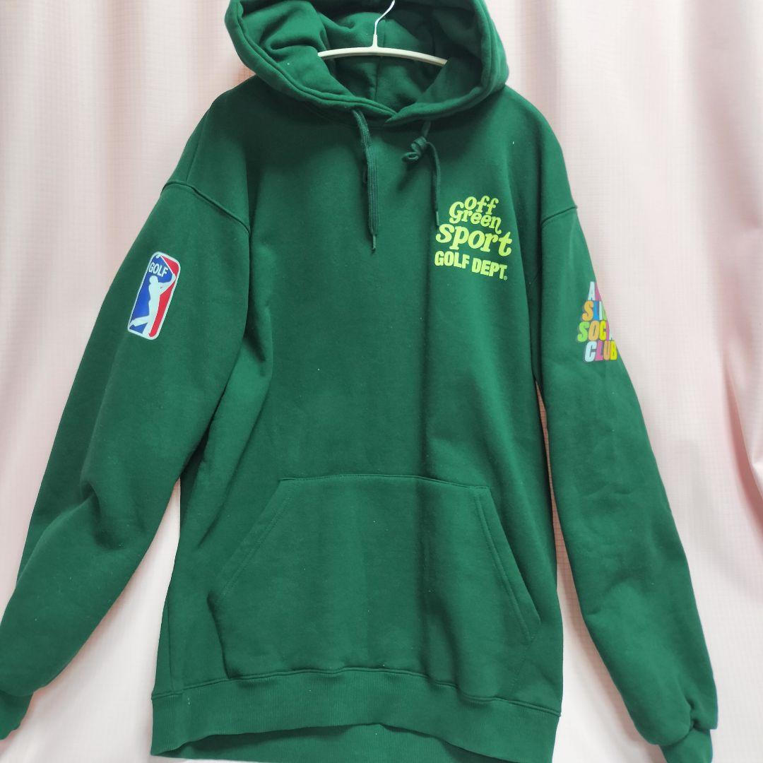 現行モデル offgreen GOLF DEPT.dark green パーカー