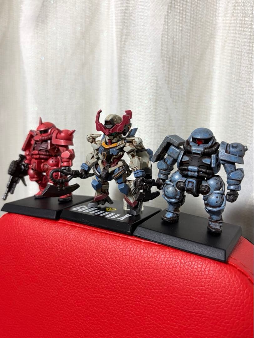 ガンダムコンバージ　ジークアクスセット　リペイント品