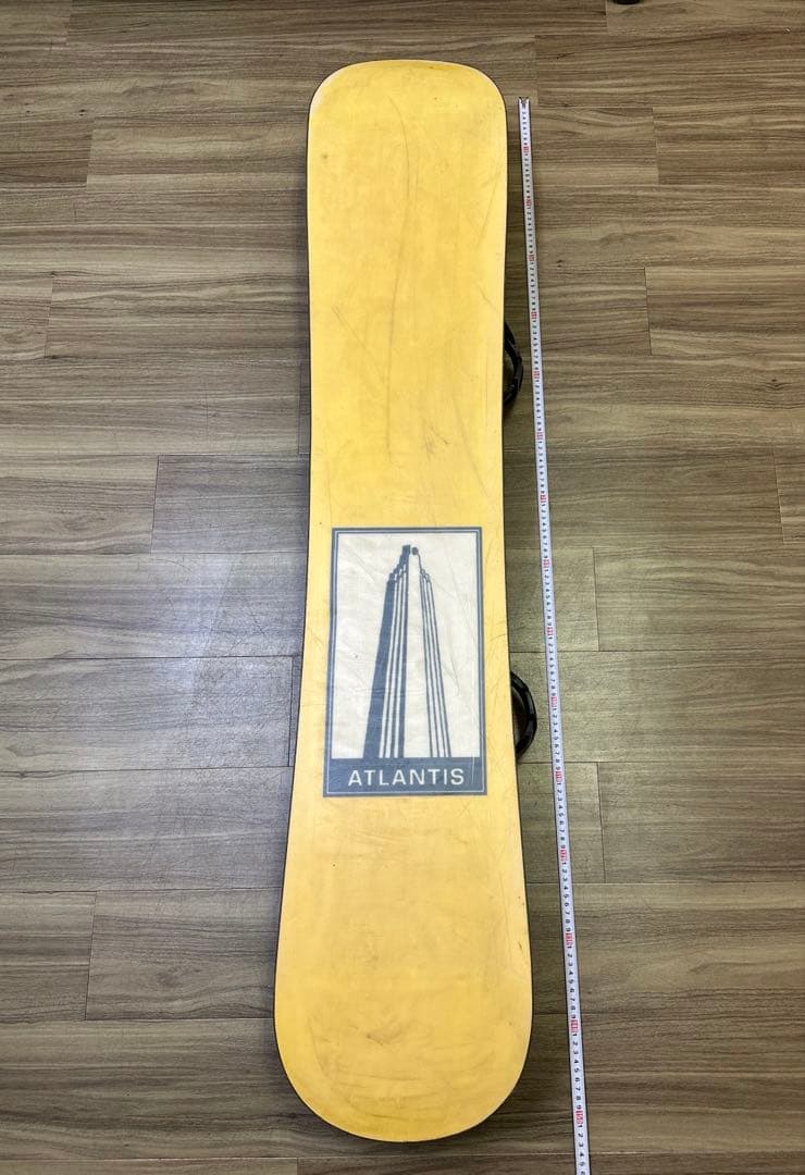 スノーボード ATLANTIS151cm ビンディングSALOMON S/M