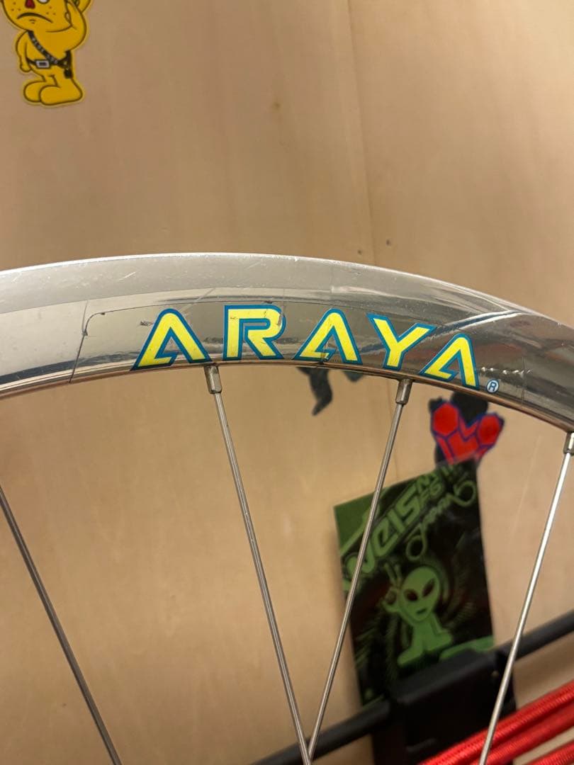 araya super aero 700c クリンチャー ピストバイク ホイール