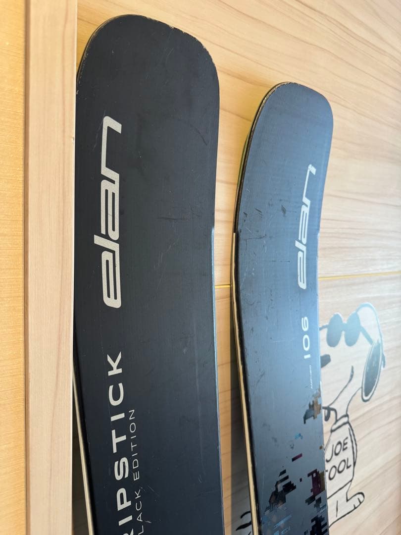 Elan Ripstick 106 スキー 板 BLACK EDITION