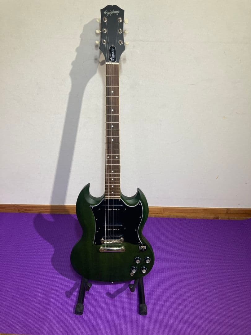 ギター Epiphone SG classic worn P90