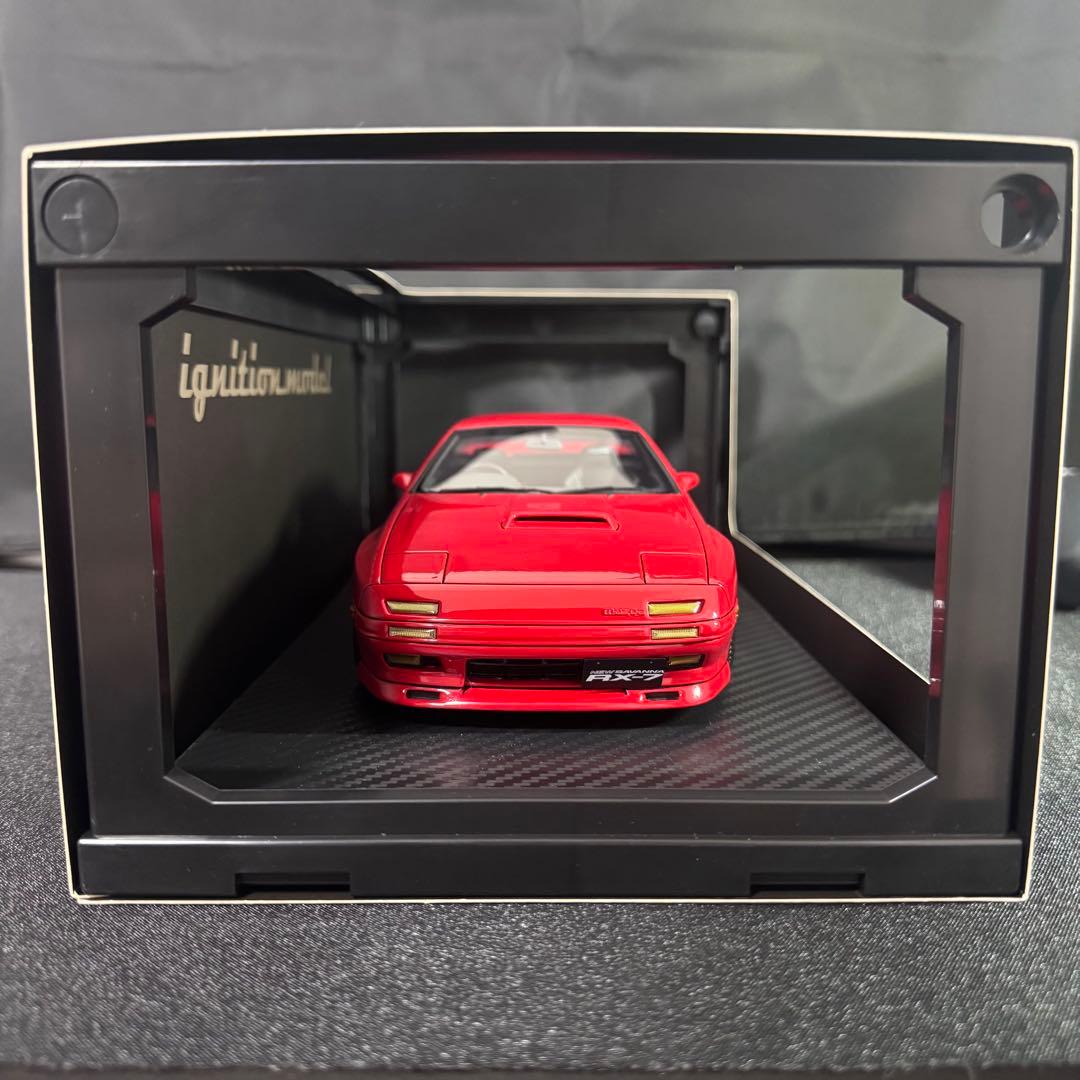 イグニッションモデル1/18 RX7 FC3S Red IG0218 廃盤レア