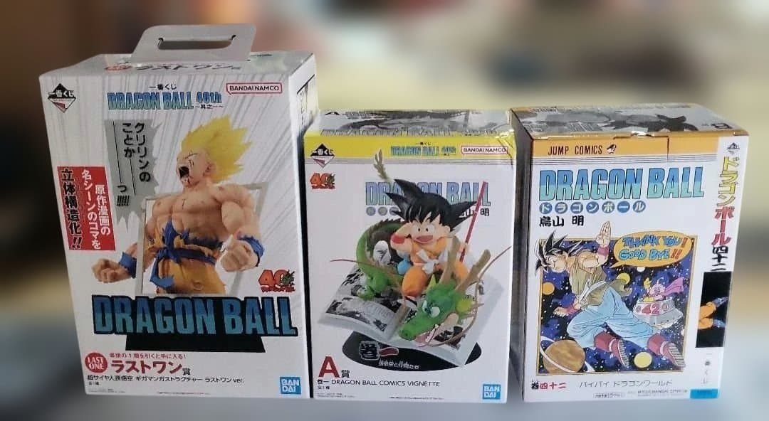 ドラゴンボール　一番くじ　40th フィギュア　一巻　42巻 ラストワン