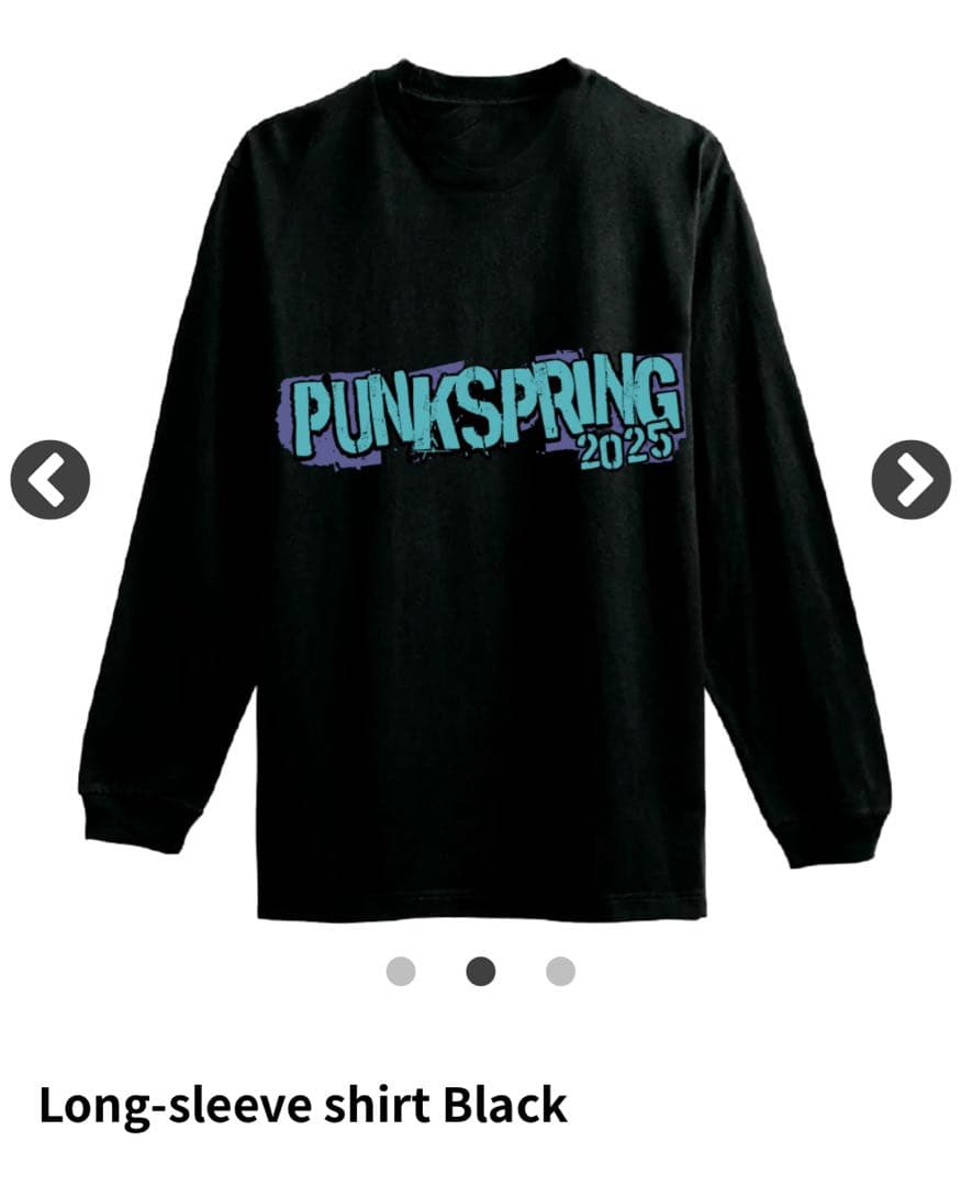 PUNKSPRING 2025 ロンT XXL
