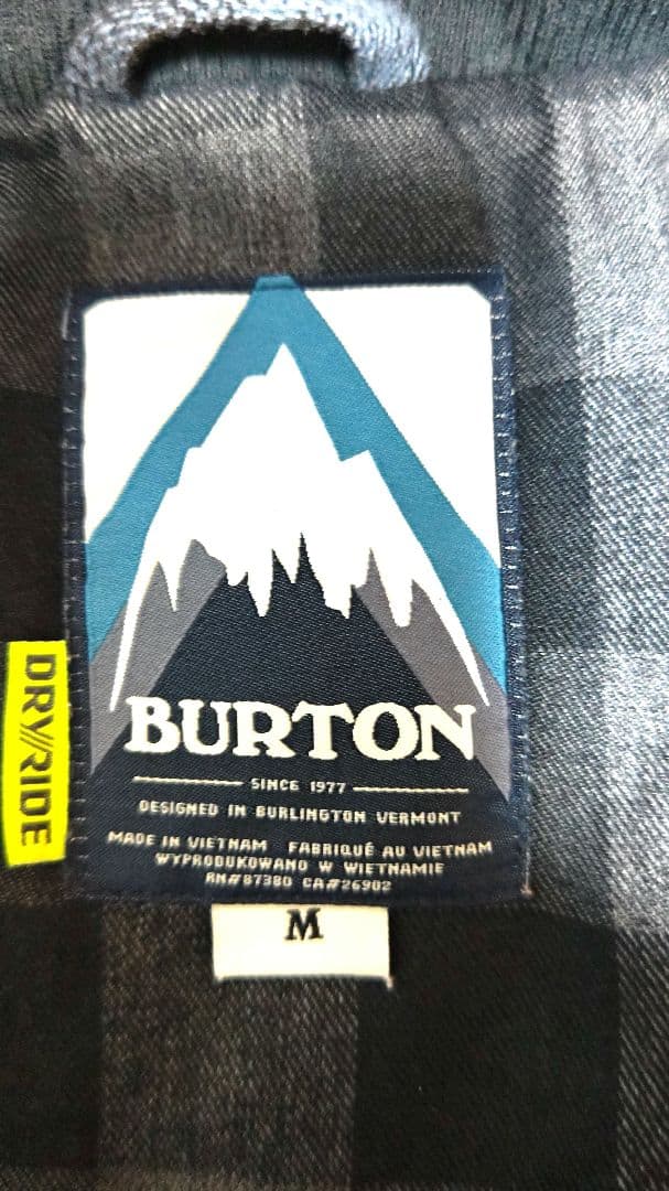 BURTON(バートン)　スノーボードウェア　メンズ　M