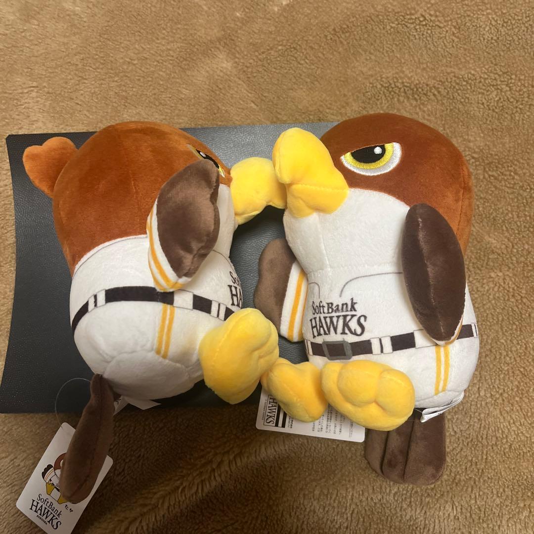 SoftBank Hawks ぬいぐるみ 2体セット6等