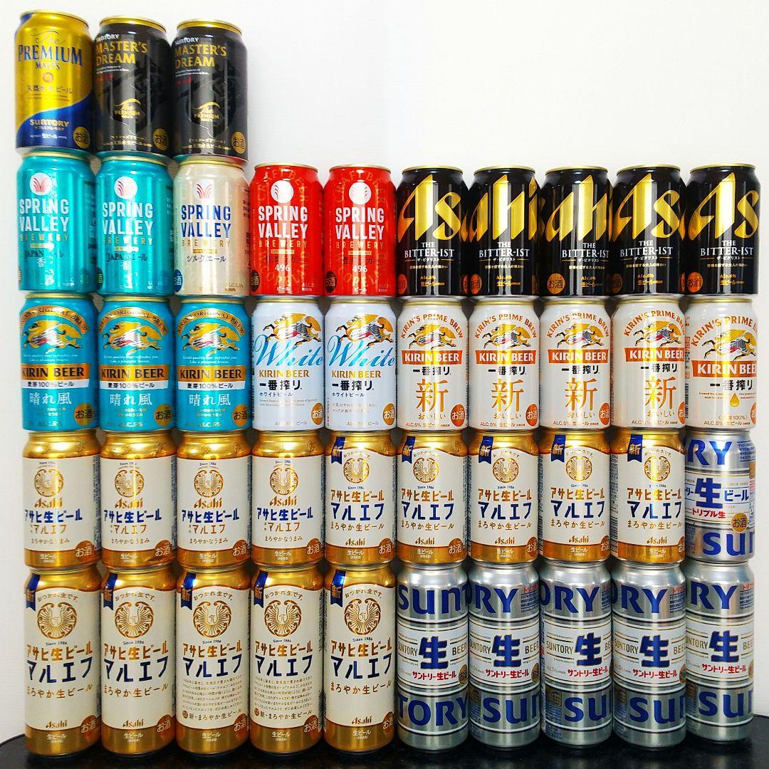 ビール キリン一番搾り アサヒマルエフ サントリー生ビール お酒まとめ売りセット
