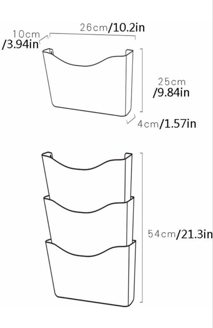 マガジンラック　ディスプレイ収納　ウォールラック　レコードラック収納ラック　6個
