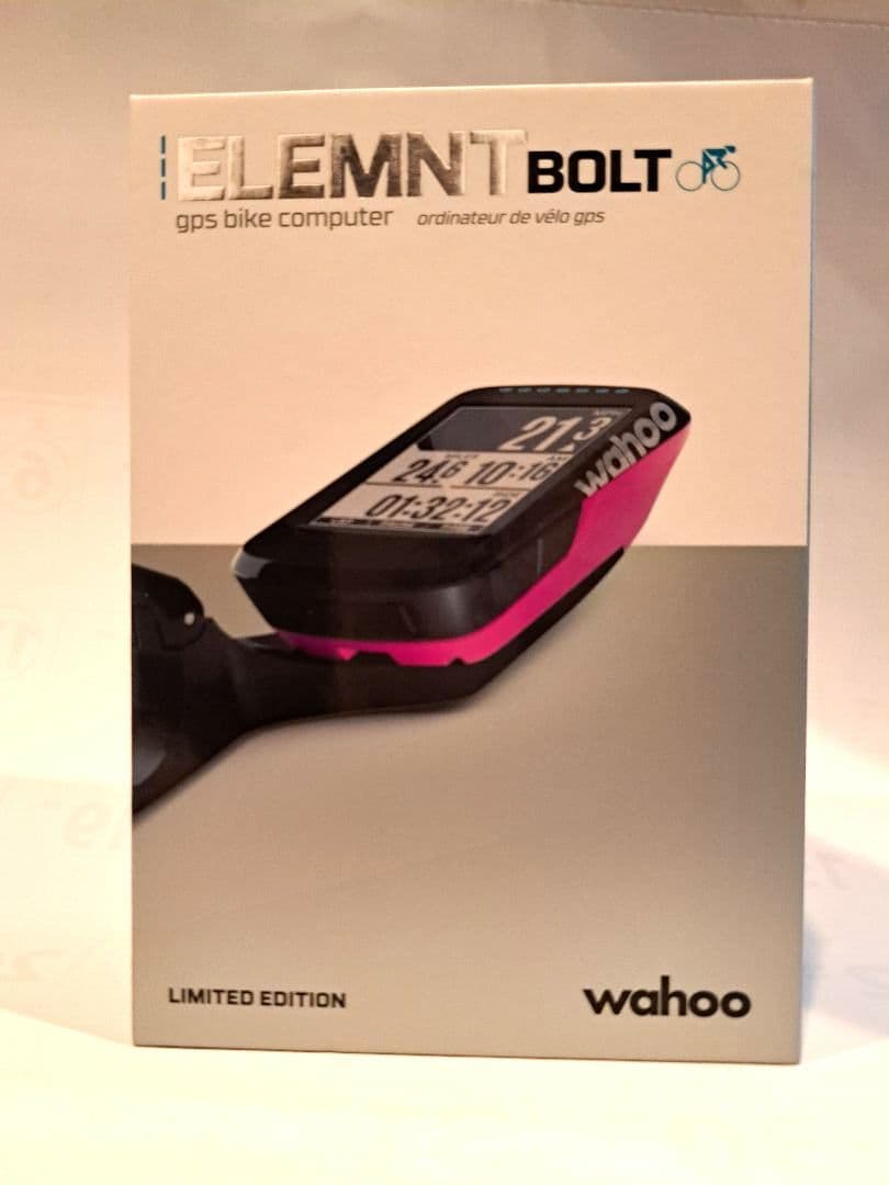 【限定色ピンク】Wahoo ELEMNT BOLT
