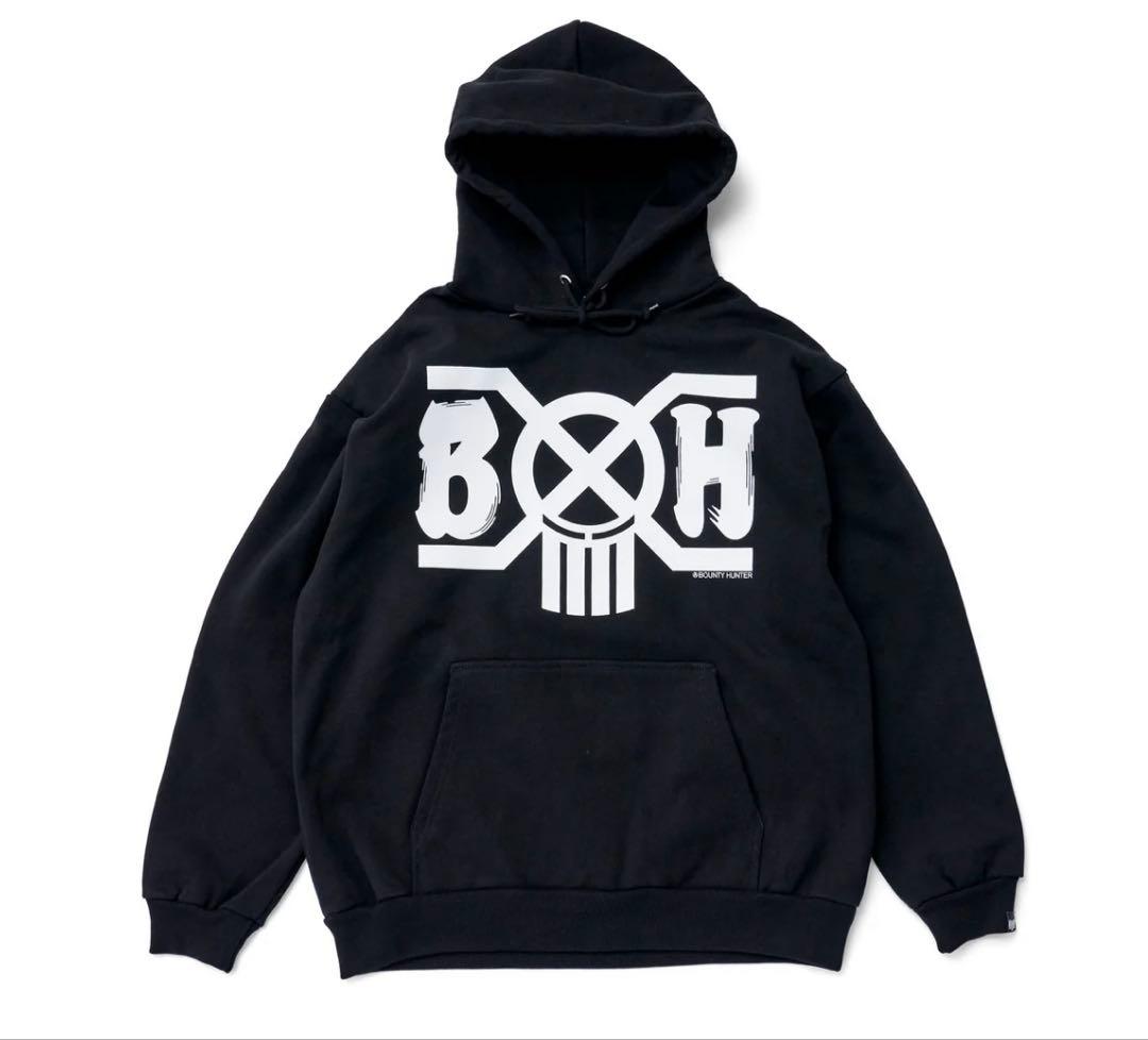 BOUNTY HUNTER/SNEAKERWOLF HOODIE XXLパーカー