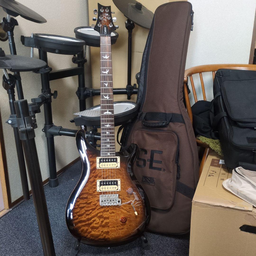 PRS SE Custom24 エレキギター ゴールドバースト