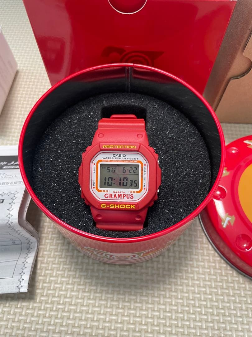 グランパス　G-SHOCK 30周年記念　使用は頻度少ない