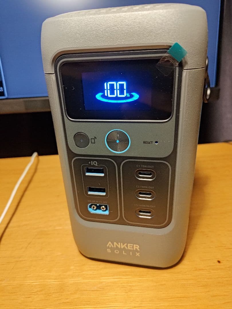 Solix C200 ANKER★ポータブル電源★黒★A1727