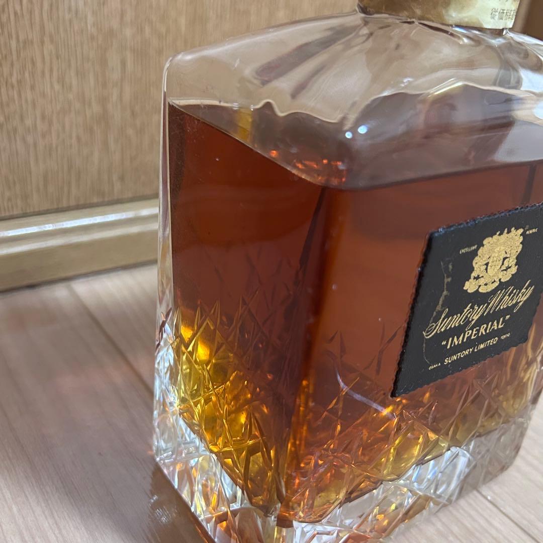 SUNTORY IMPERIAL サントリーインペリアル　カガミクリスタル　古酒