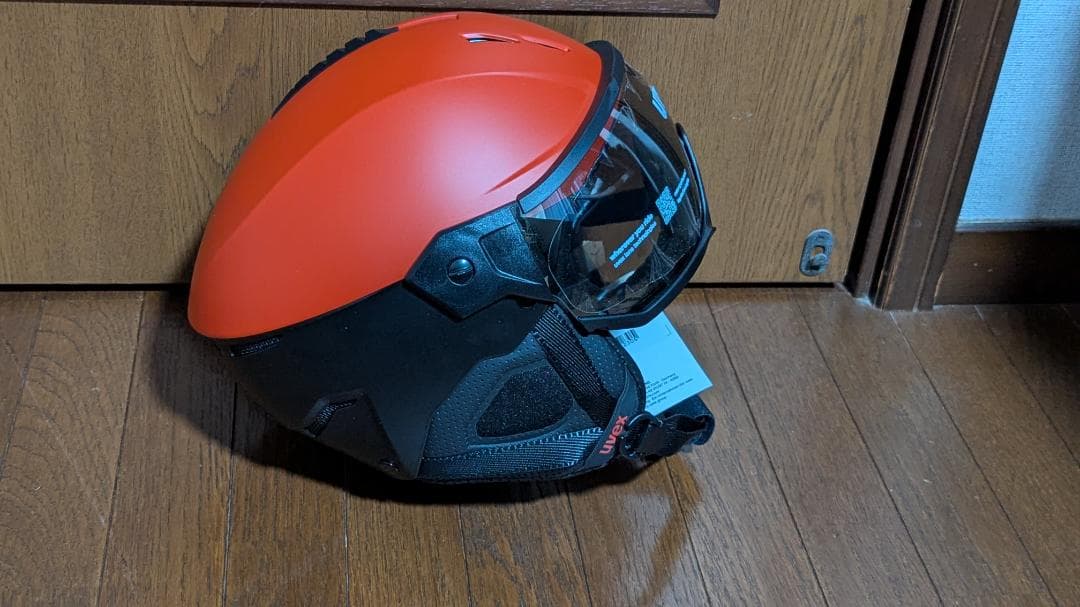 未使用uvex instinct visor バイザーヘルメット 56-58cm