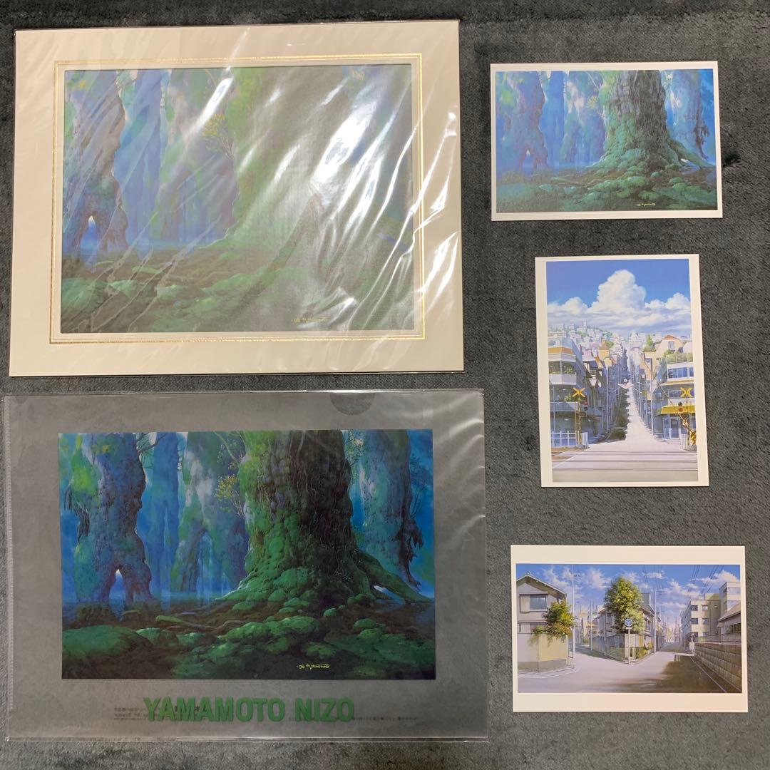 山本二三展　複製原画　クリアファイル　ポストカード