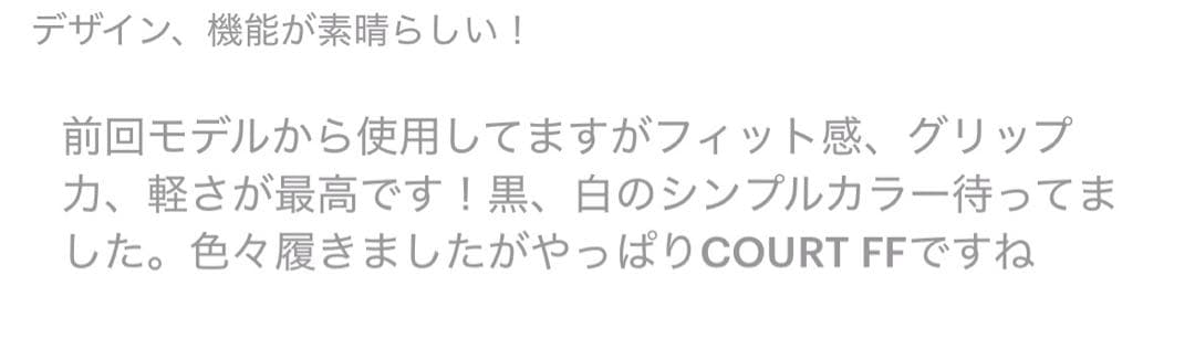 アシックス新品箱入り⭐️COURT FF 3 OCオムニ・クレーテニスシューズ競技
