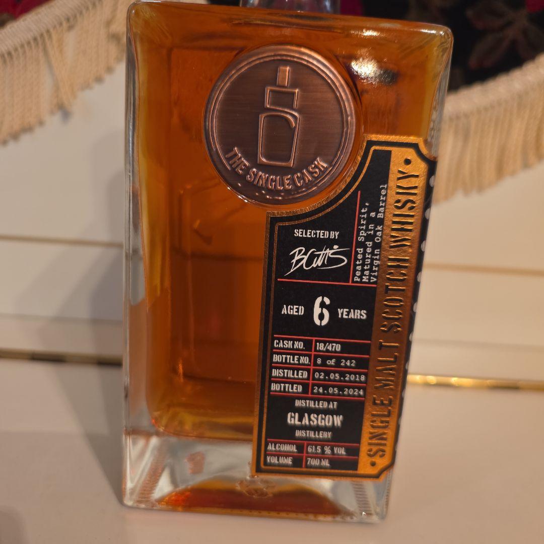 [希少]The Single Cask 6年 [グラスゴーウ] 2018