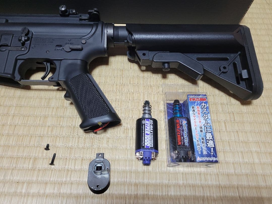 【依頼品】次世代電動ガン MK18 MOD.1 イナズマモーター搭載 光学機器