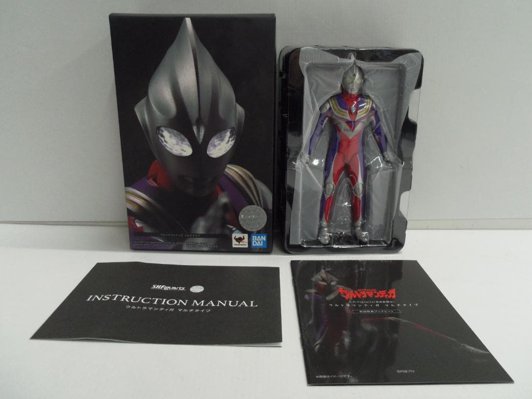 【開封品】S.H.Figuarts ウルトラマンティガ　マルチタイプ 初回特典付