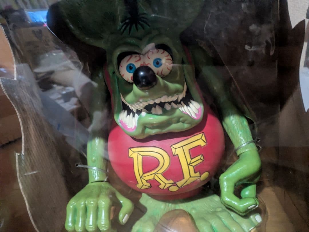 ラットフィンク バンク　RAT FINK　　貯金箱　ソフビ