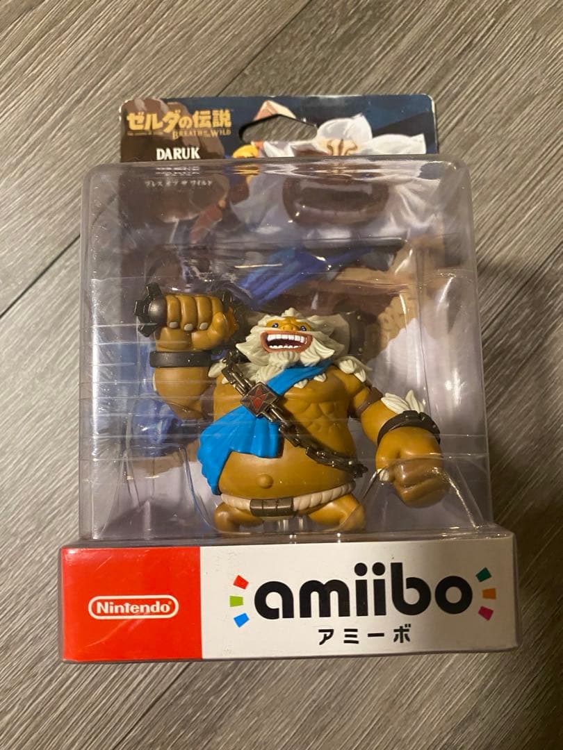 amiibo ゼルダの伝説 四人の英傑 4体セット 新品 ブレスオブザワイルド