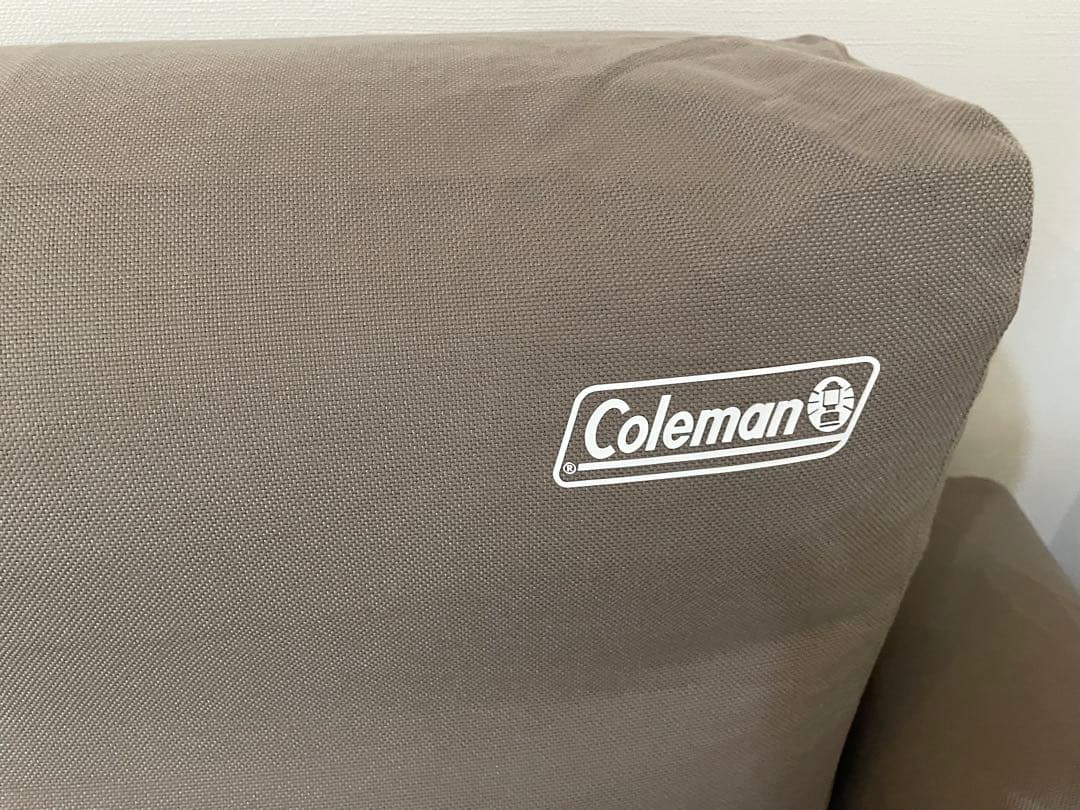Coleman エアカウチダブルアウトドアソファ　 ブラウン