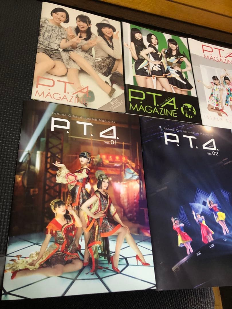 Perfume P.T.A.ファンクラブマガジン　13枚　まとめ売り
